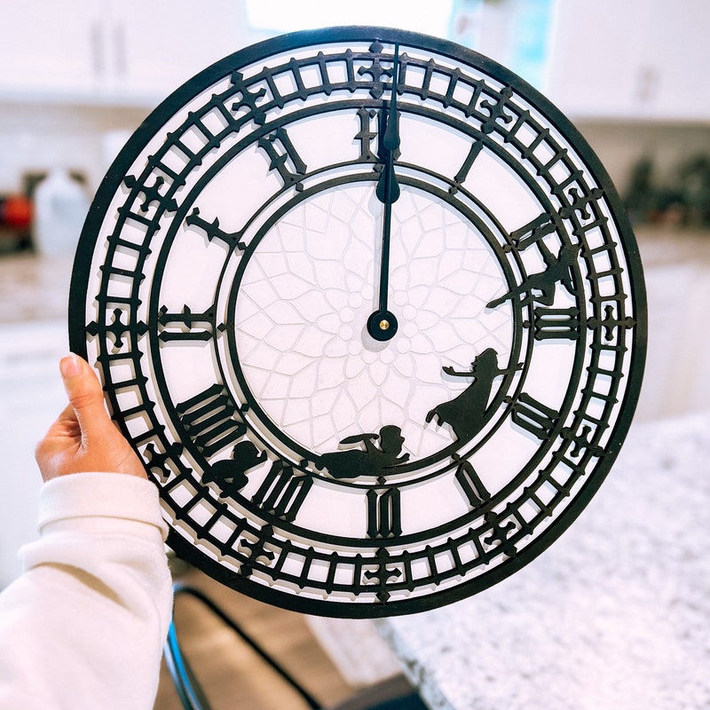Peter Pan Clock - Etsy