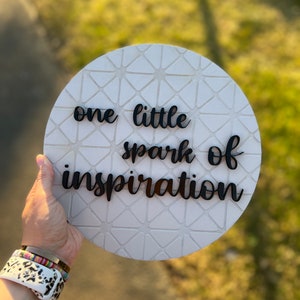 One Little Spark | Mini Wood Sign - Etsy