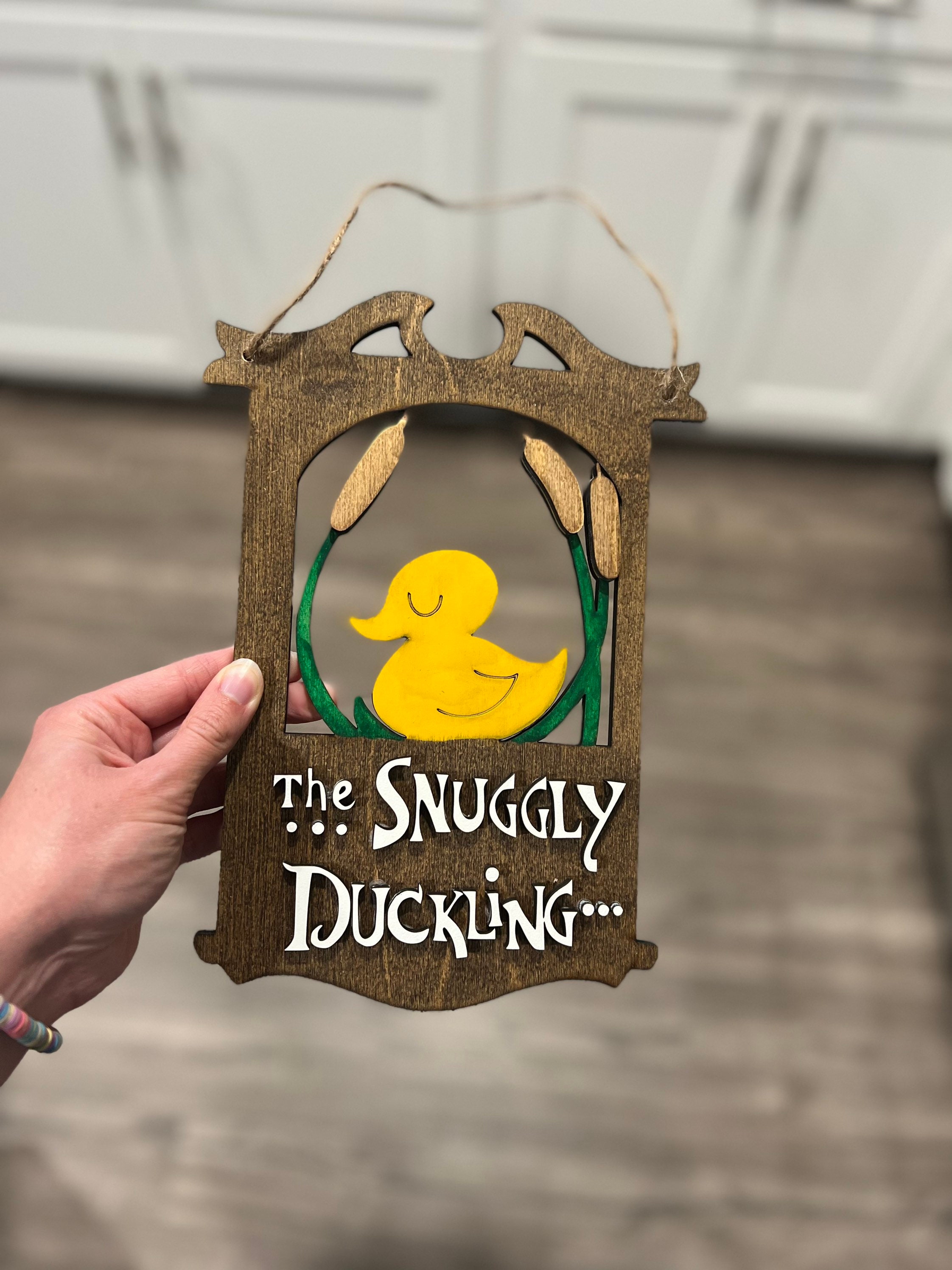 Snuggly Duckling Sign