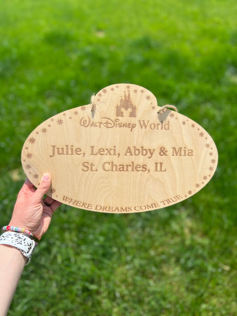 Cast Member Name Tag Sign - Etsy
