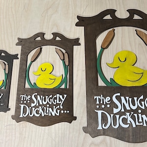Snuggly Duckling Sign - Etsy