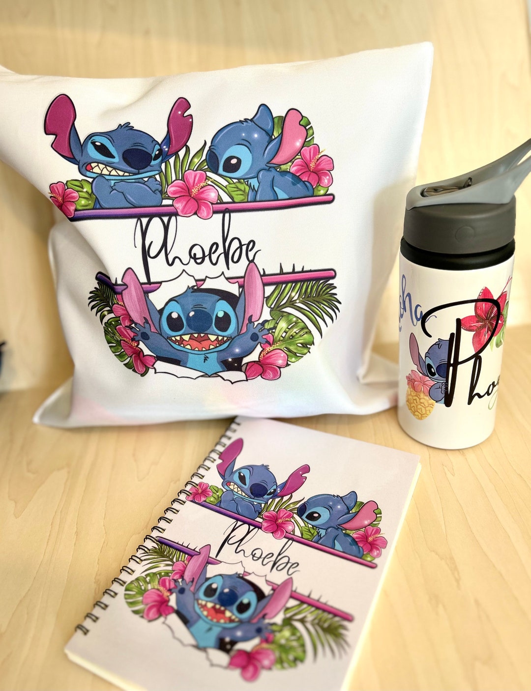 Personalised Stitch Gift Set Personalised Stitch Stitch Stitch Gift for Girls Stitch Tote Bag ...