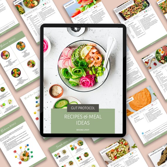 Gut Protocol Recipes With Container Counts - Etsy