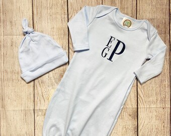 Boys Stacked Monogram - Etsy