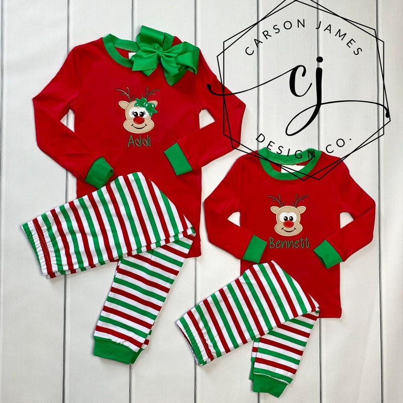 Baby Christmas Pajamas - Etsy
