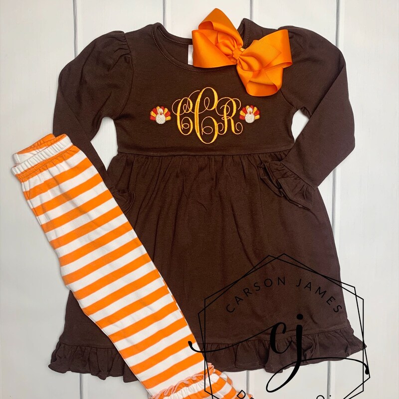 Girls Thanksgiving Outfit - Etsy