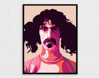 Frank Zappa Poster | Etsy