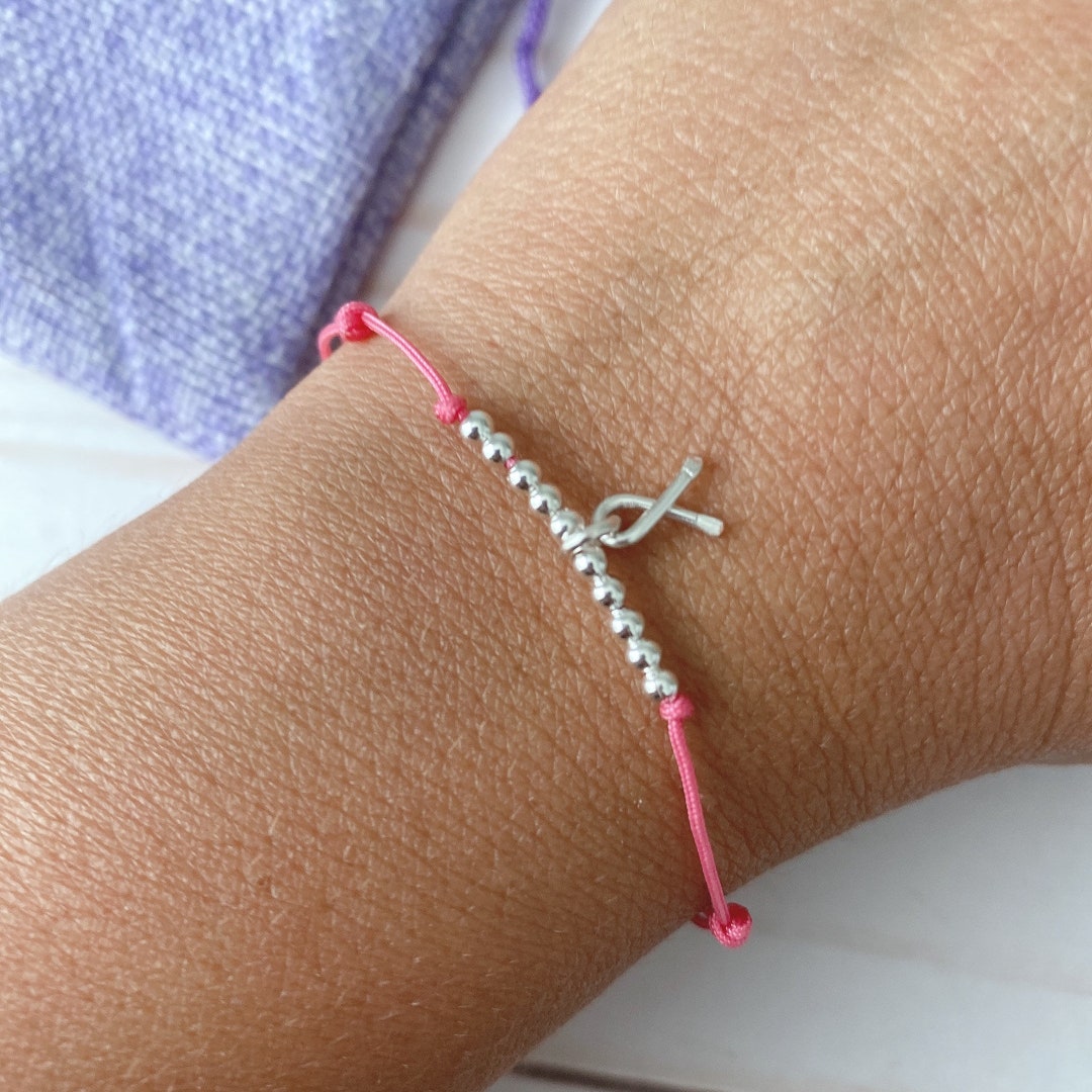 Cancer Awareness Bracelet Hope String Bracelet Cancer - Etsy
