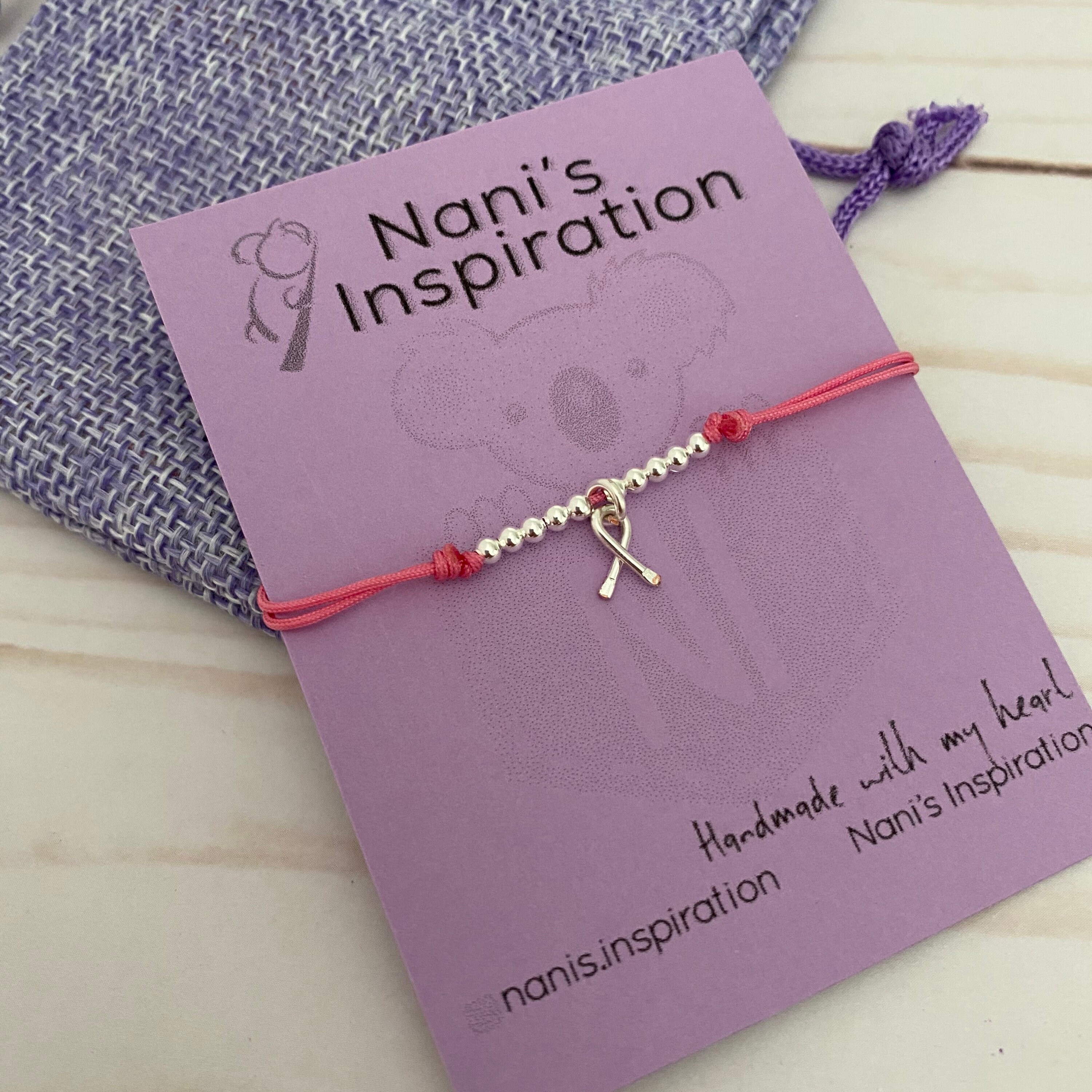 Cancer Awareness Bracelet hope string bracelet cancer | Etsy