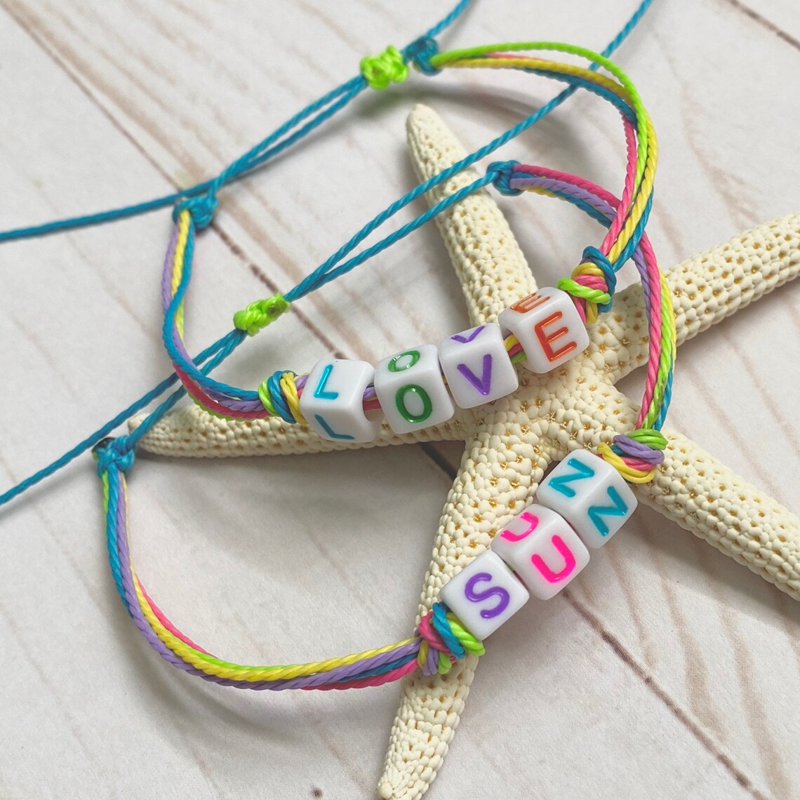 Waterproof Bracelet summer bracelet waterproof anklet waxed | Etsy