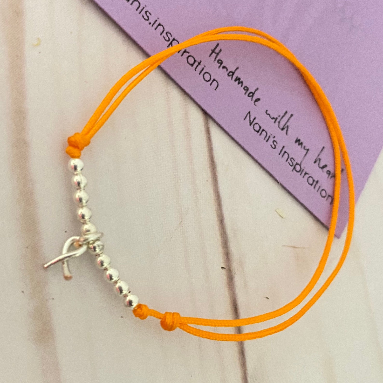 Leukemia Awareness Bracelet Orange String Bracelet Multiple - Etsy