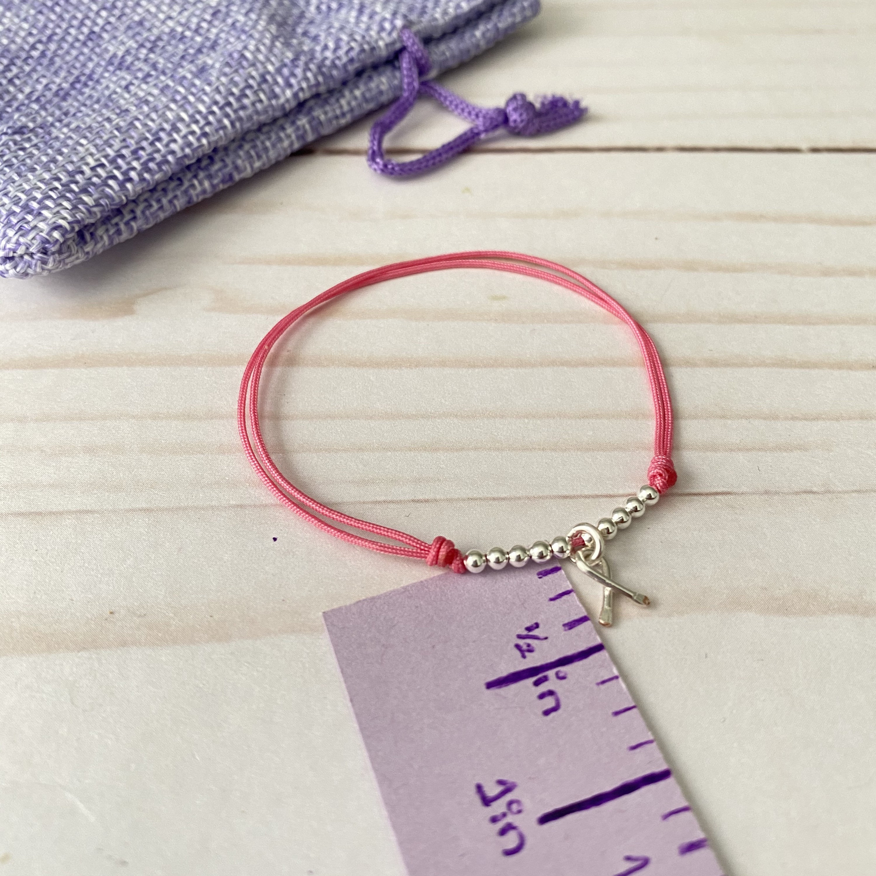 Cancer Awareness Bracelet hope string bracelet cancer | Etsy