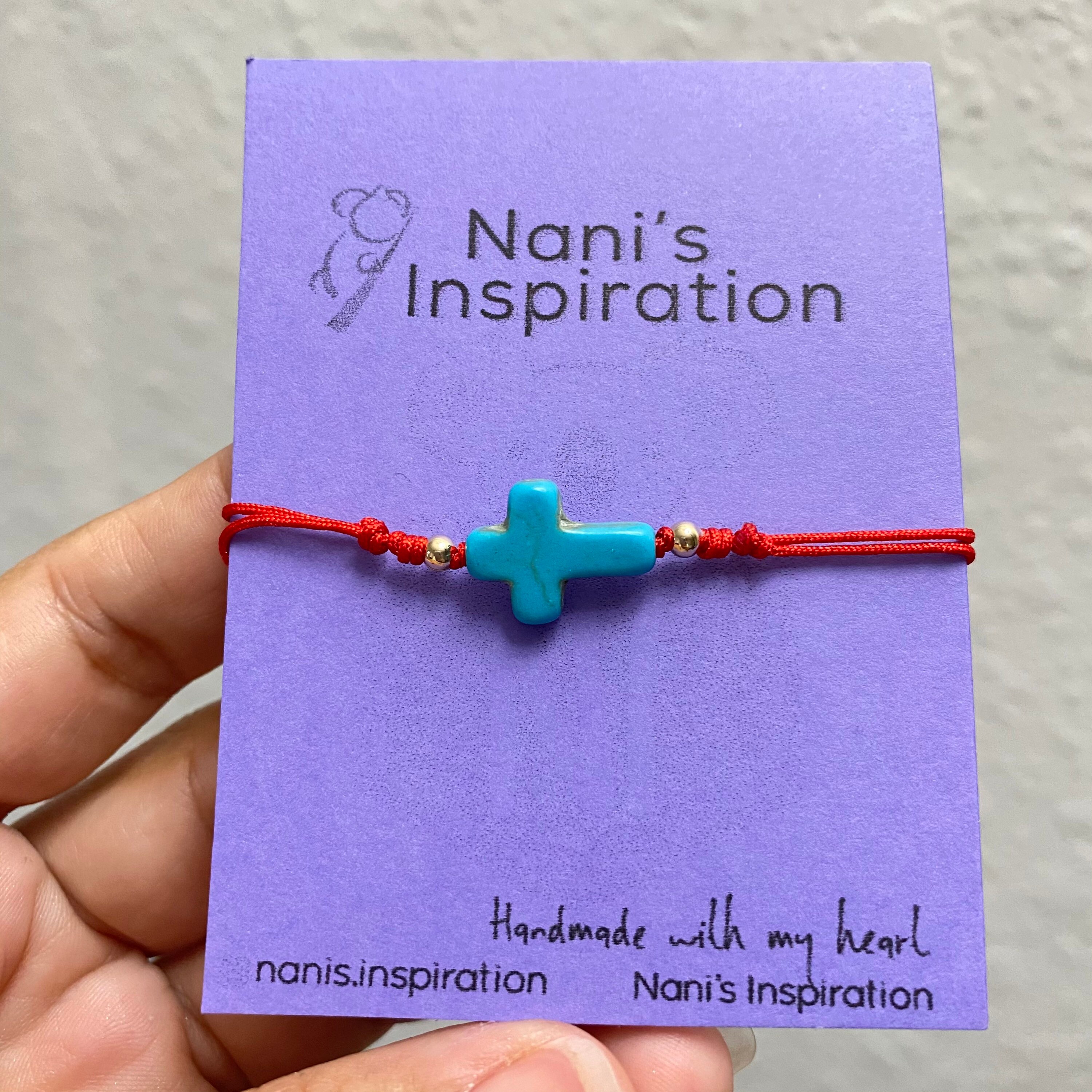 Cross Red String Bracelet Red String Protection Bracelet Red | Etsy