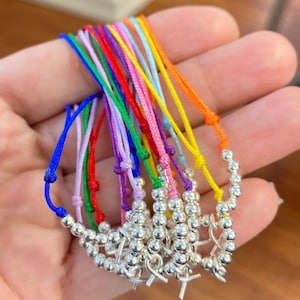 Cancer Awareness Bracelet, Hope String Bracelet, Cancer Ribbon ...