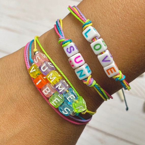 Waterproof Bracelet summer bracelet waterproof anklet waxed | Etsy