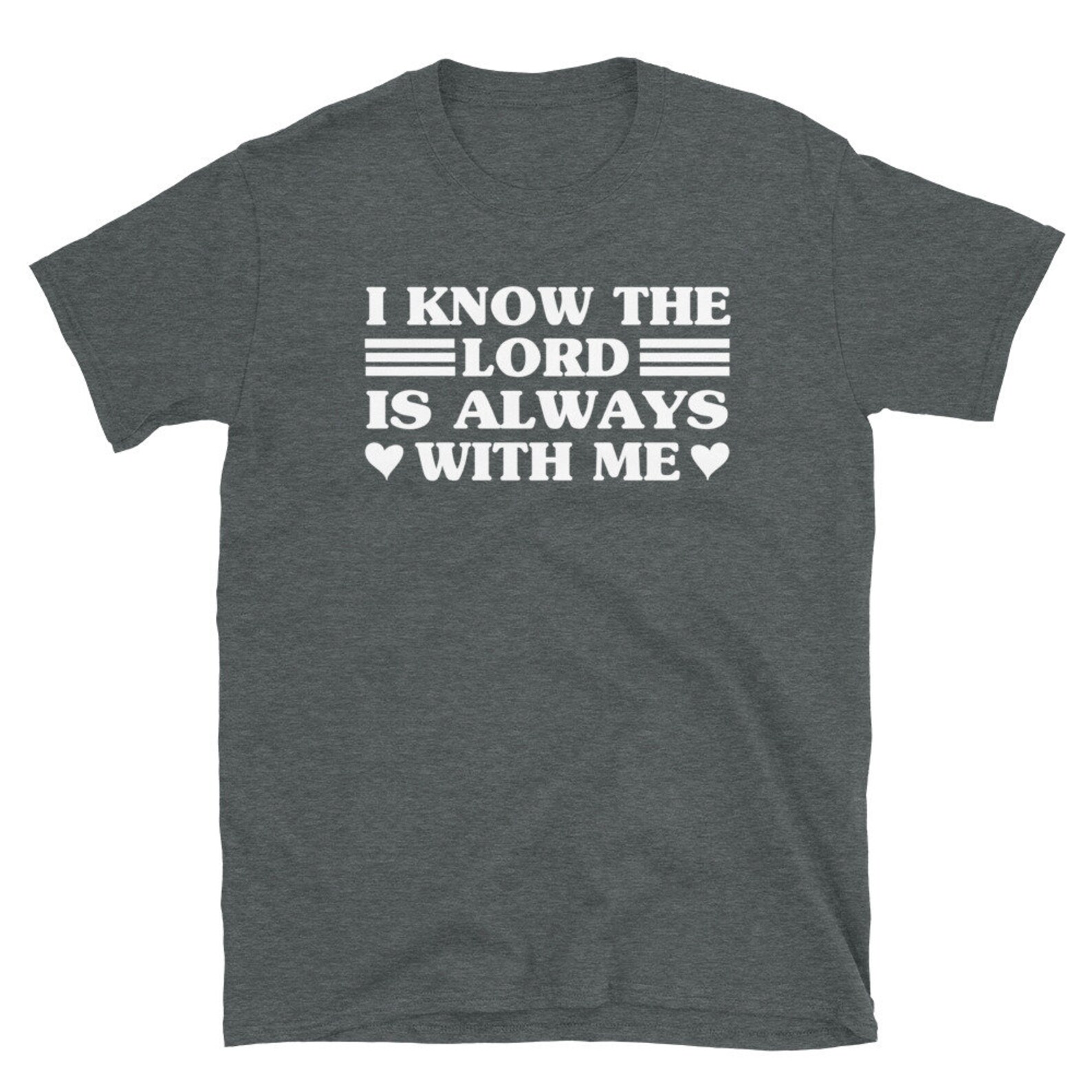 I Know The Lord T-Shirt christliches Shirt. | Etsy