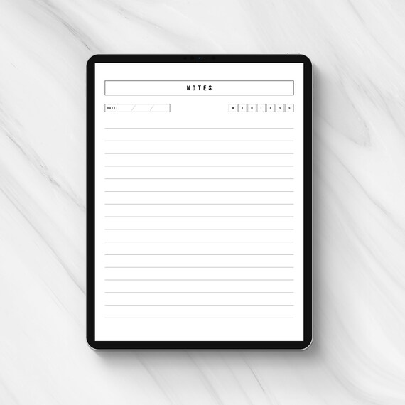 Calendars & Planners Paper & Party Supplies To Do List Goodnotes ...