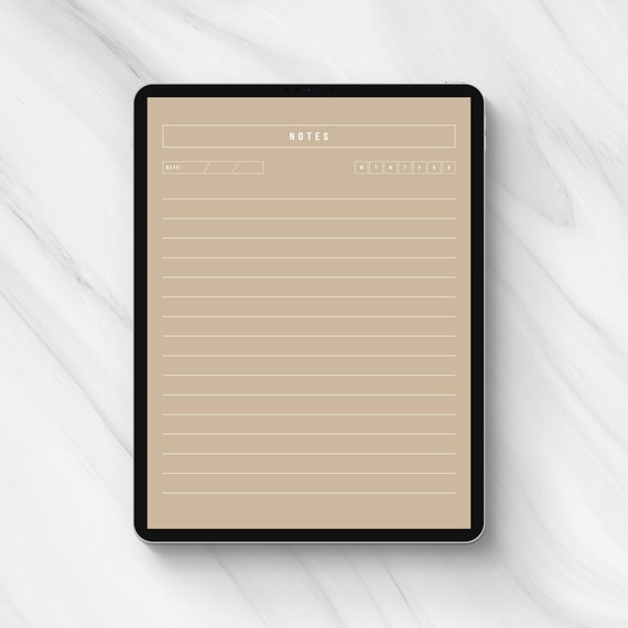 Calendars & Planners Paper & Party Supplies To Do List Goodnotes ...