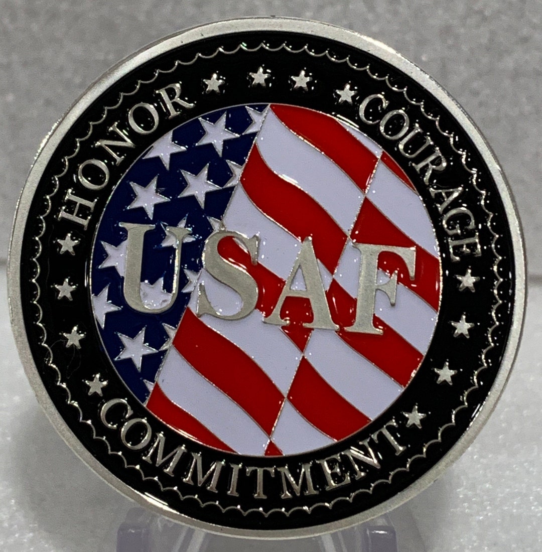 US Air Force F-35 Lightning II Jet Fighter JSF Commemorative Challenge ...