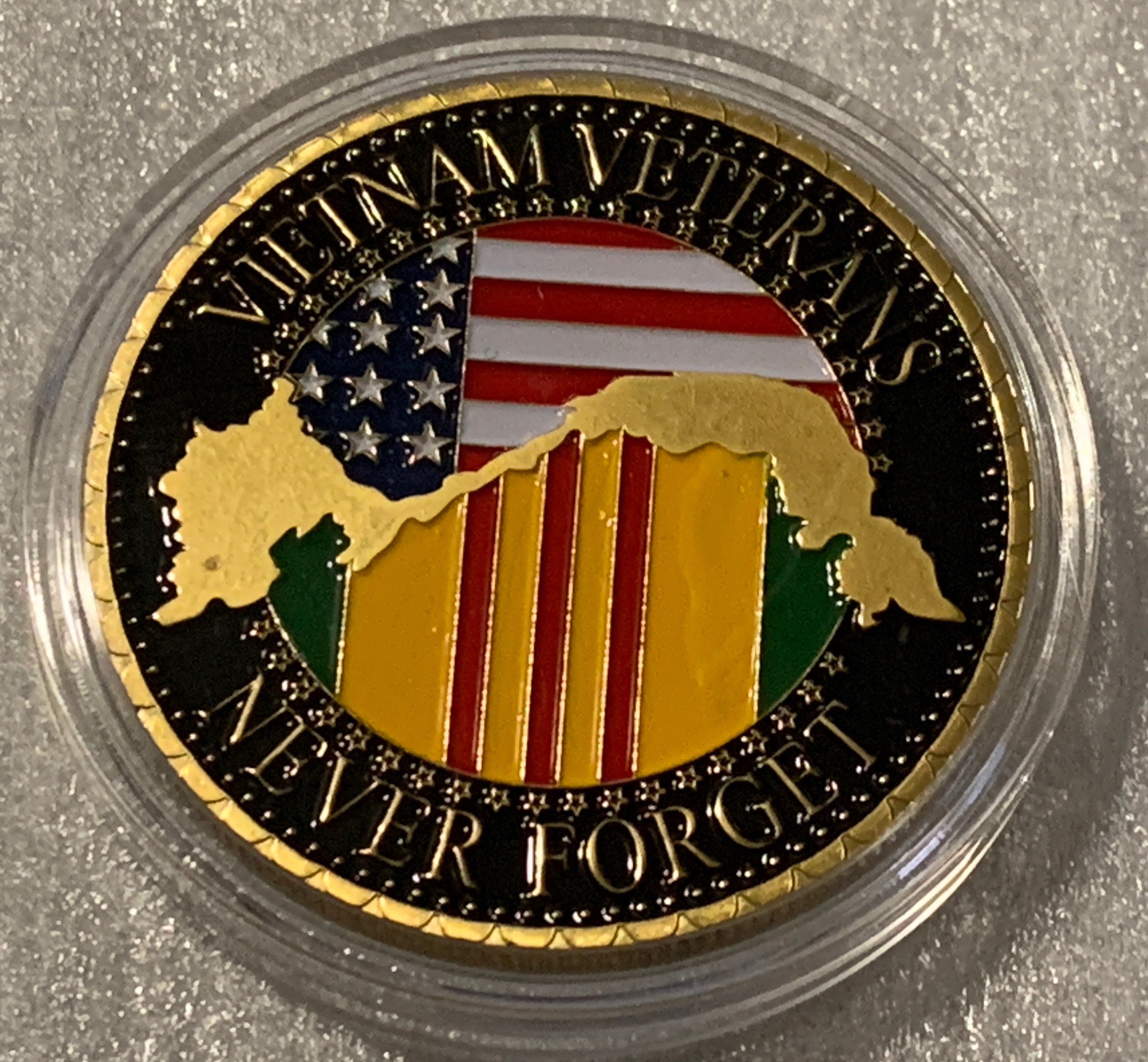 Vietnam Veteran Challenge Coin - Etsy