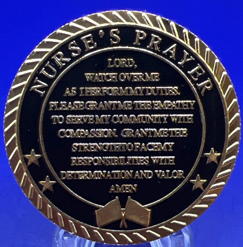 Nurse Challenge Coin – Medical Profession Gift (40mm) - Etsy