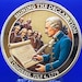 US 250th Anniversary Challenge Coin, American Eagle & Flag John Hancock ...