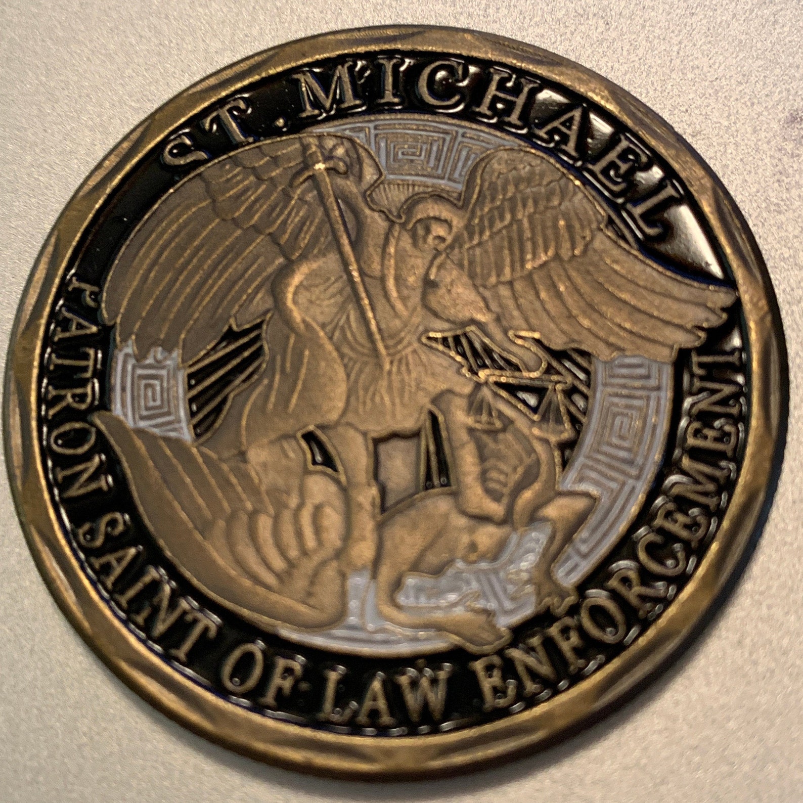 10 Pieces of Police Law Enforcement St Michael Coin Great - Etsy