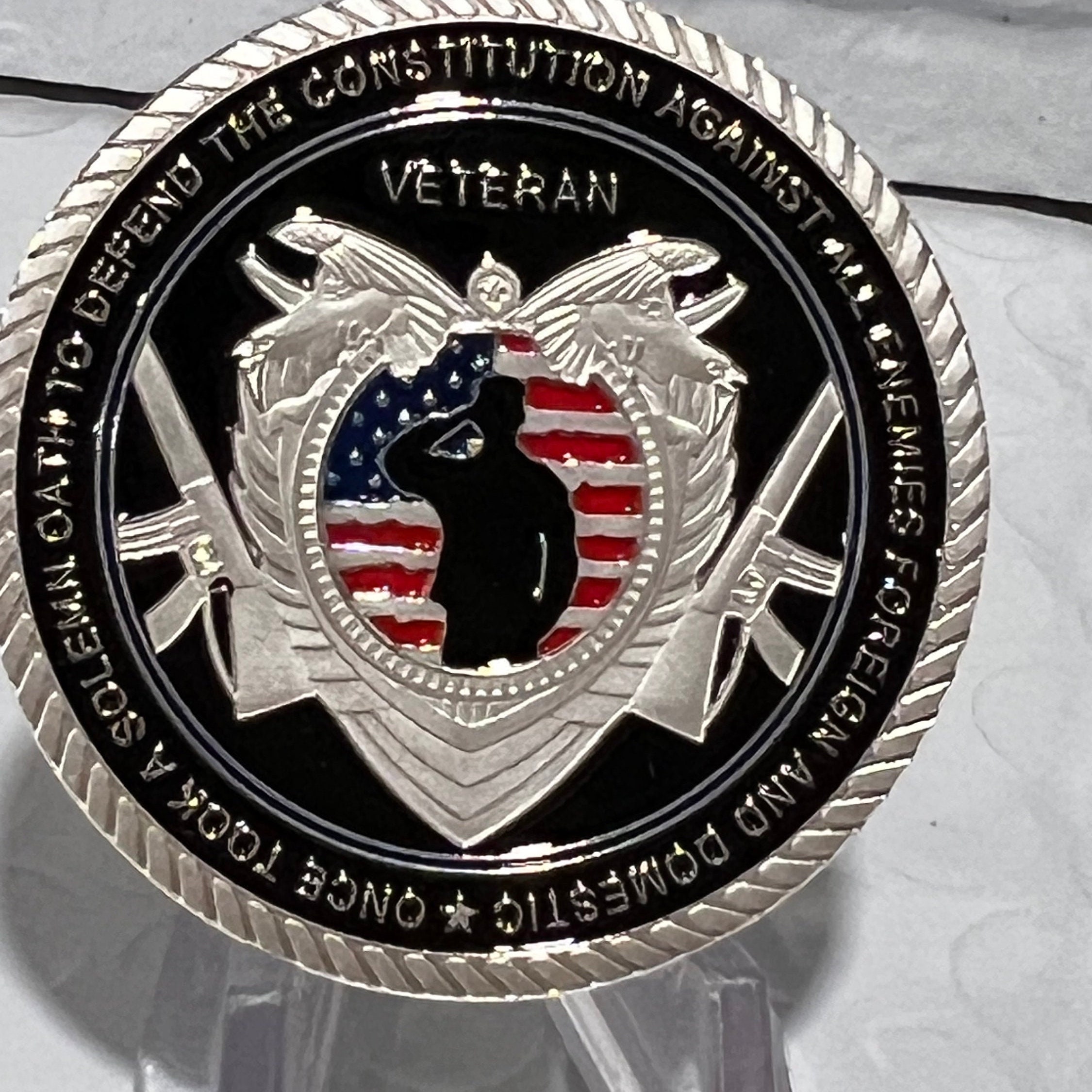 We Were Soldiers US Military Grateful Nation Coin Great Military ...