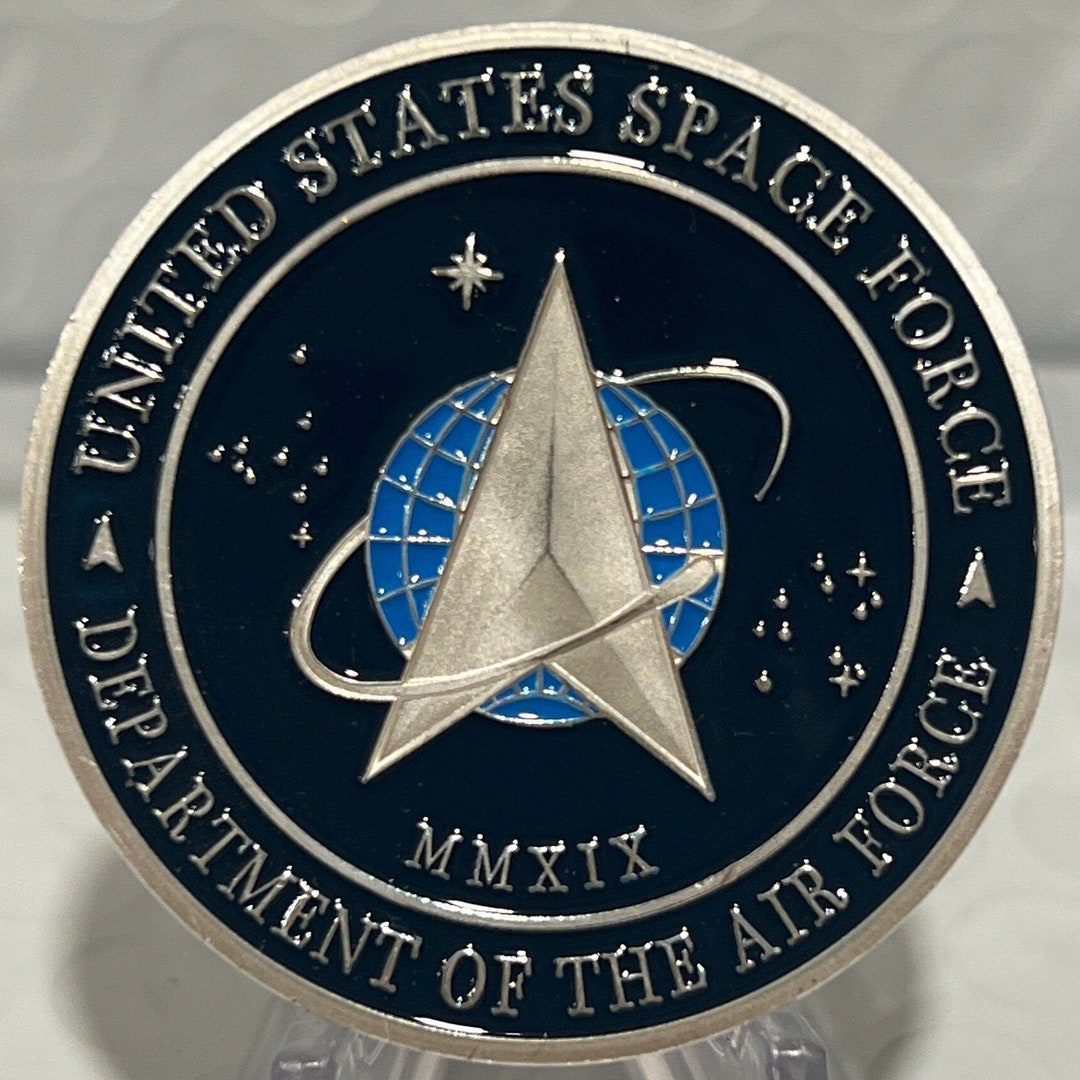 US Space Force Commemorative Challenge Coin Great Gift / Space Force ...