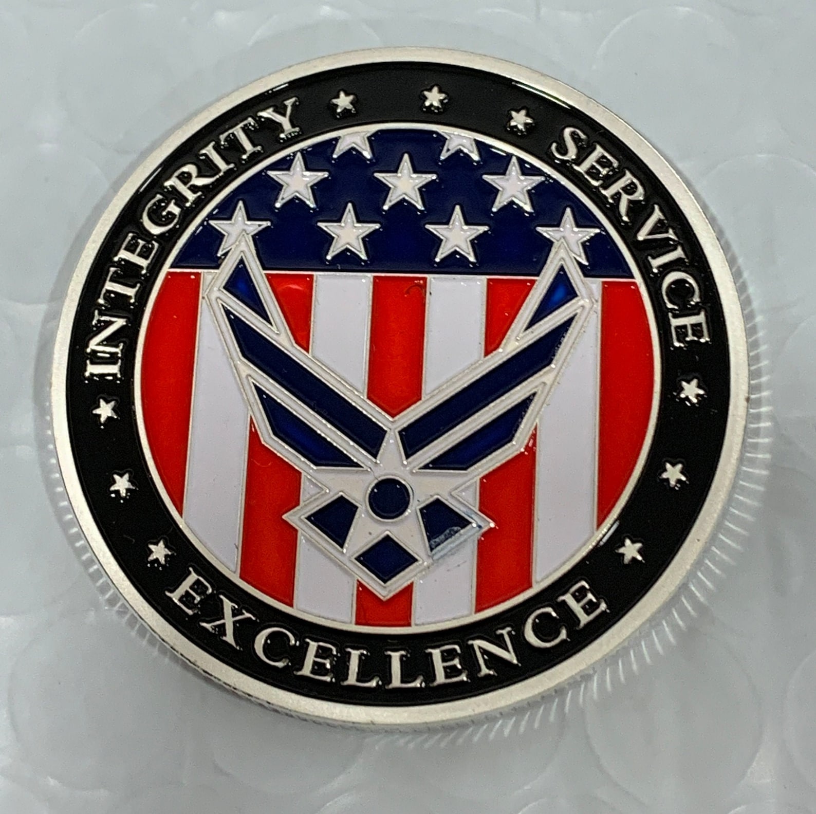 US Air Force Commemorative Challenge Coin, Veteran Gift (40mm) - Etsy