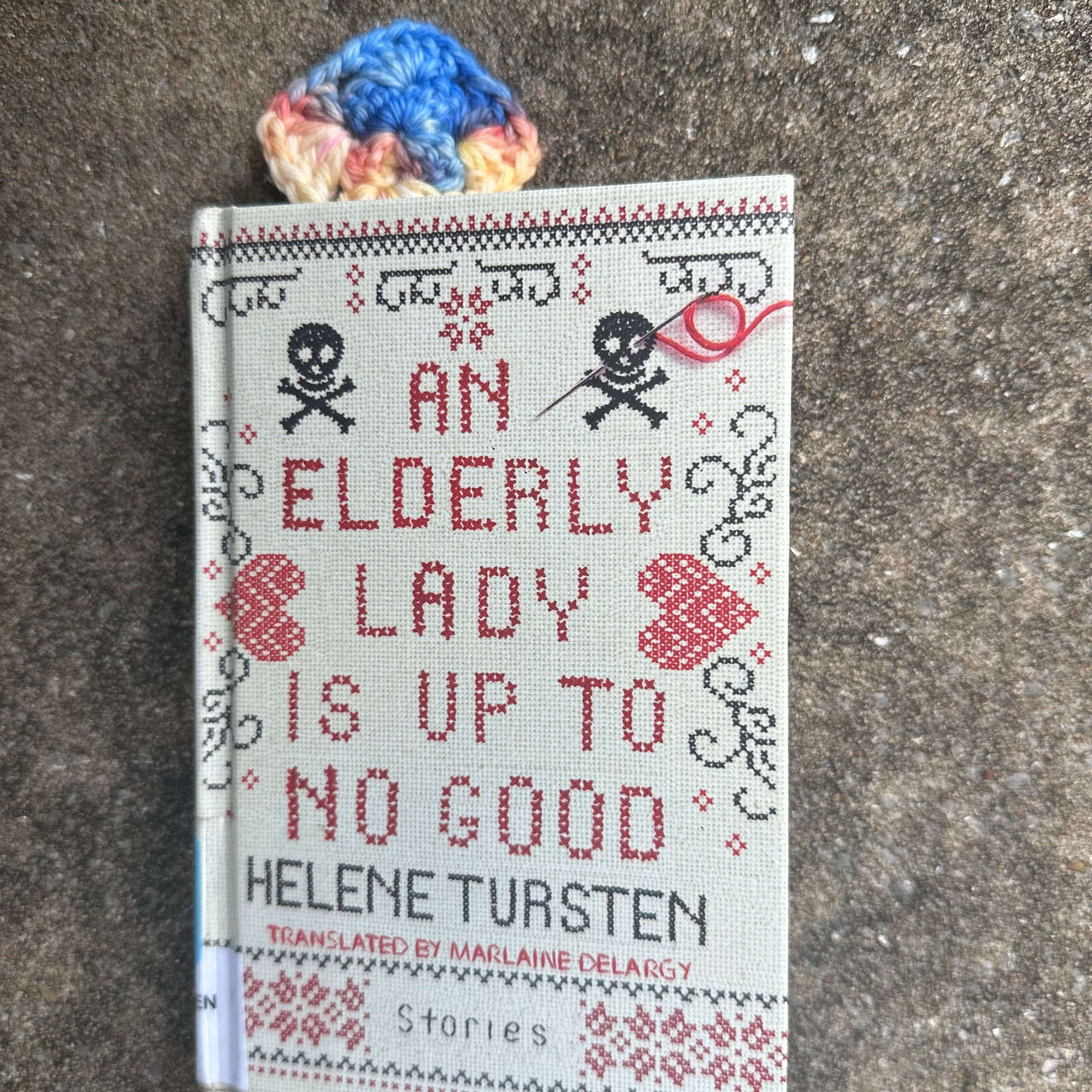 Granny Square Bookmark Crochet Pattern Easy Project for Book - Etsy