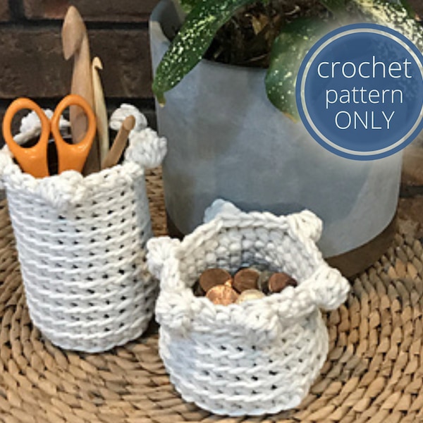 Crochet Container - Etsy