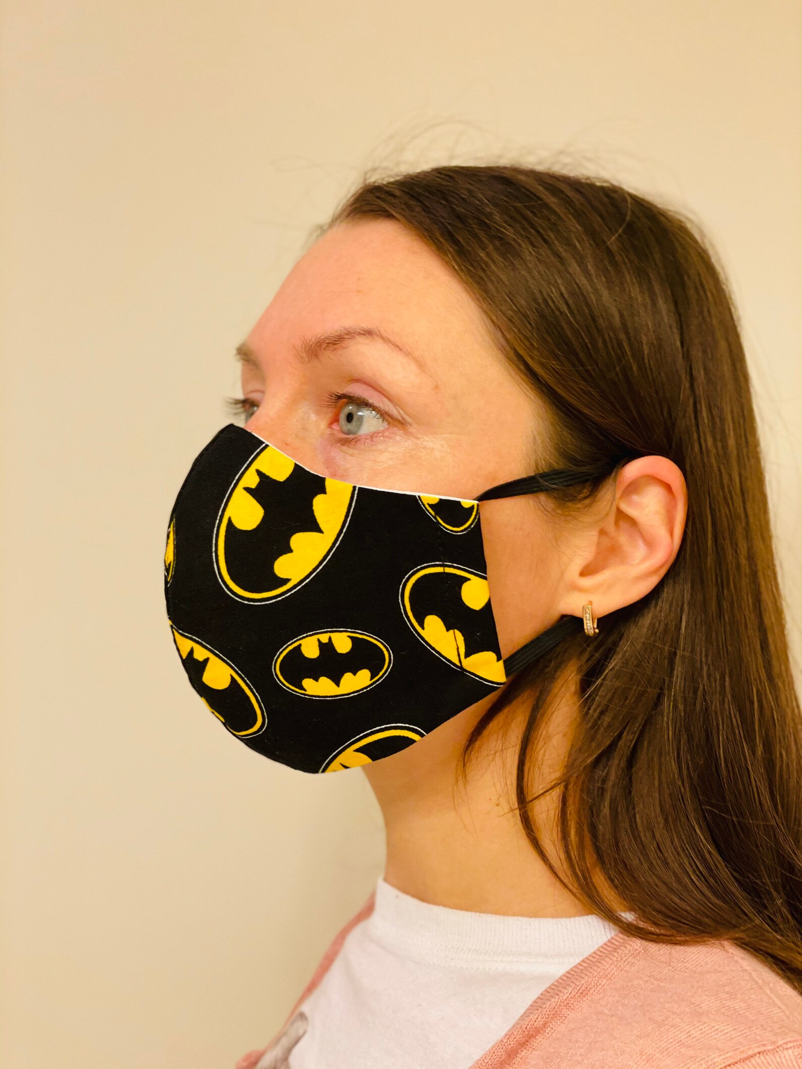 Custom Face Mask Made in the US Washable Breathing Cotton | Etsy