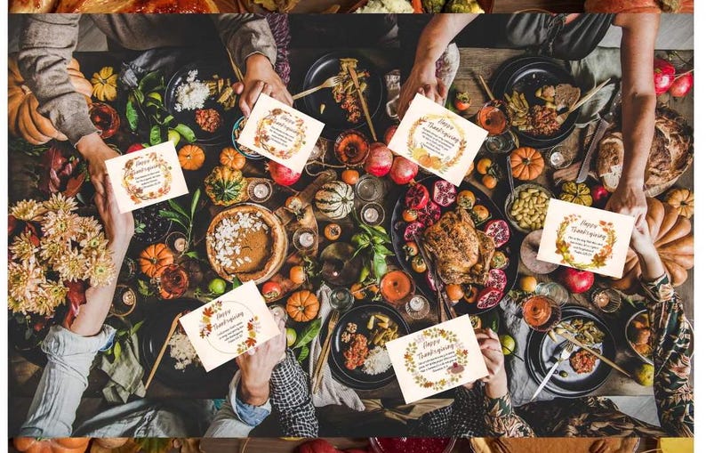 Editable*thanksgiving Bible Verse Cards Scripture Cards Christian Fall ...