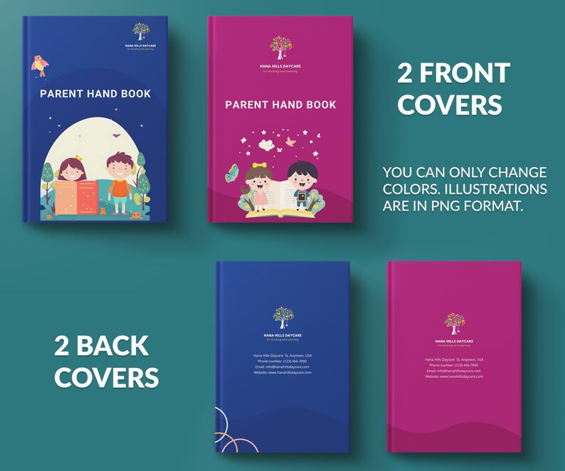 Daycare Parent Handbook | Printable Policies and Procedures | Fully ...