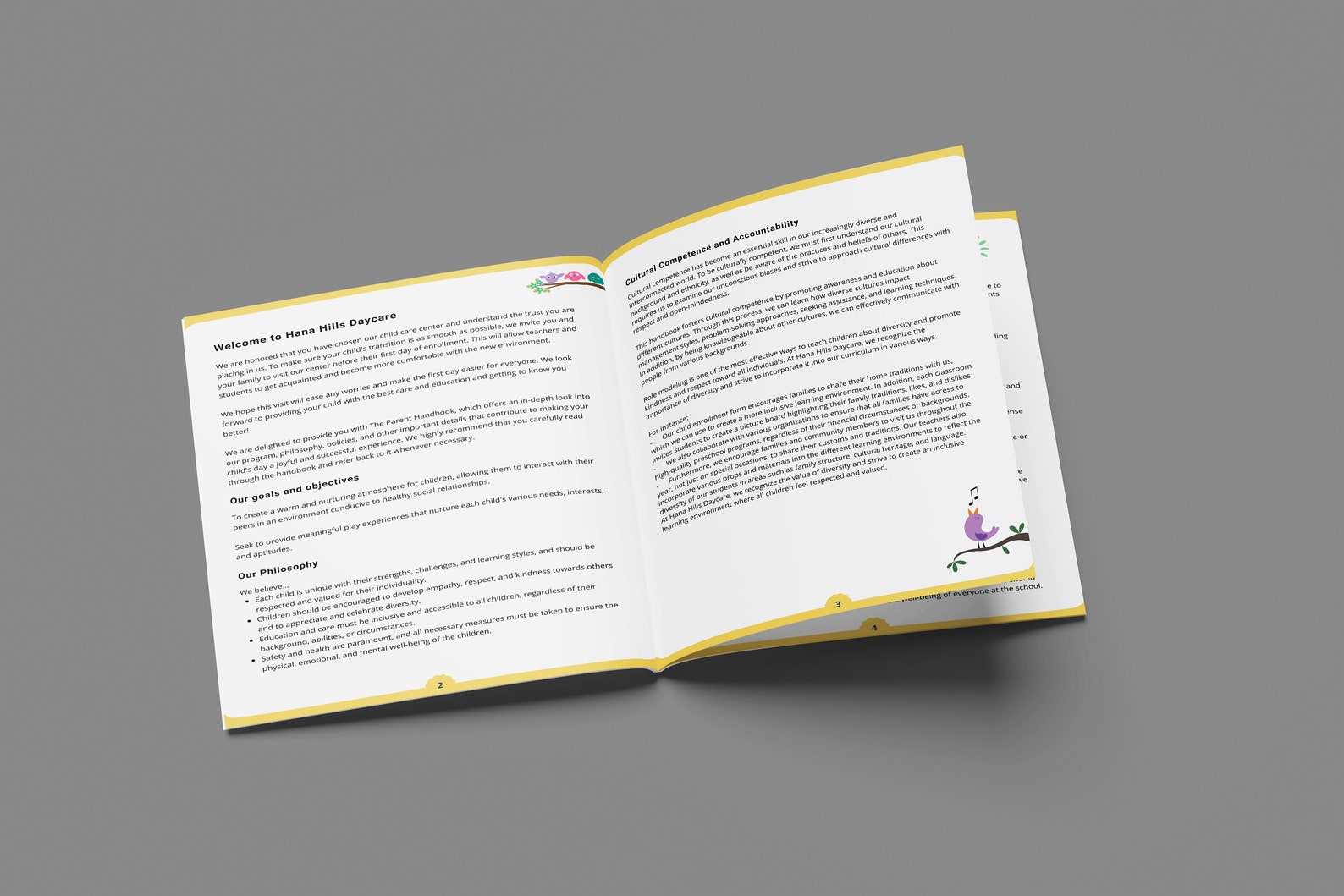 Daycare Parent Handbook | Printable Policies and Procedures | Fully ...