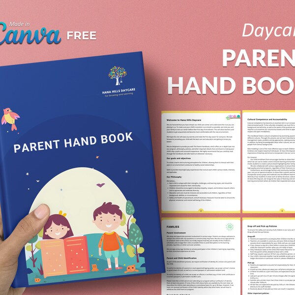 Daycare Handbook - Etsy