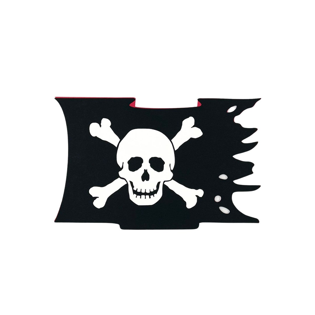 Ahoy Mateys Set Sail for a Pirate Party With This Handmade Pirate Flag ...