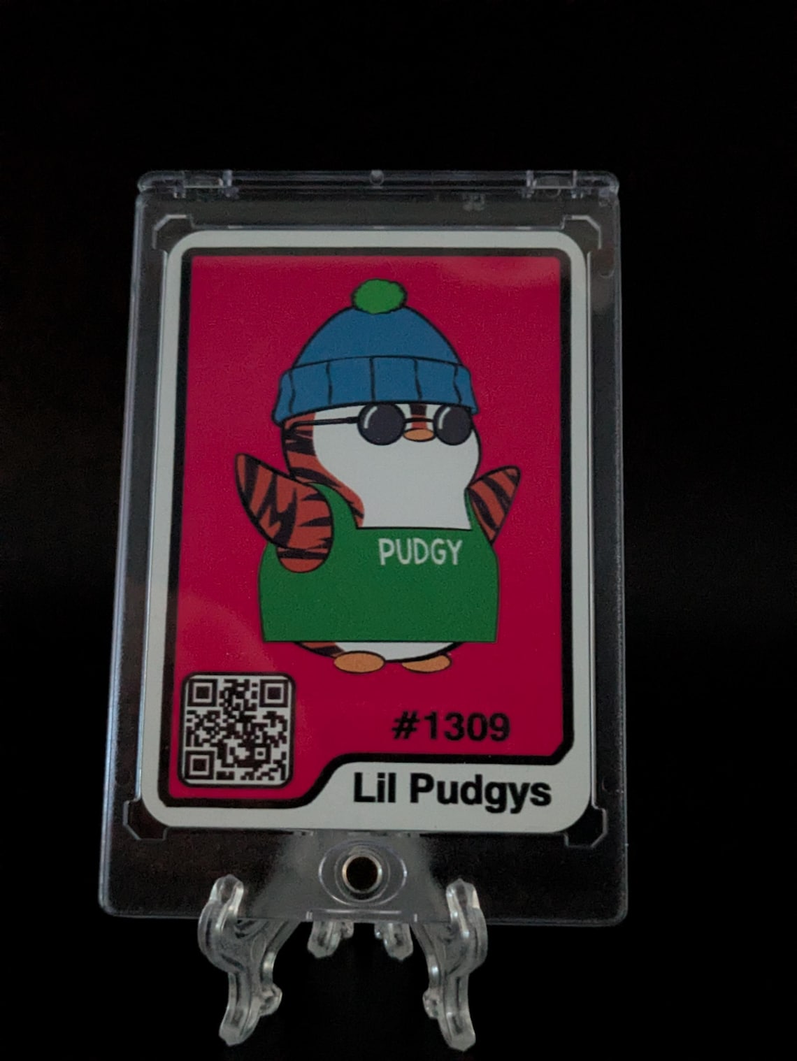 Custom NFT Metal Trading Card, Personalized Pudgy Penguins Lil Pudgys ...