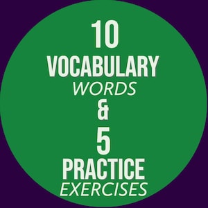6TH GRADE VOCABULARY EXERCISES- Printable - Ela - Homeschool - Homework ...