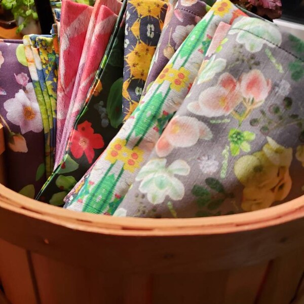 Tea Towel Fabric - Etsy