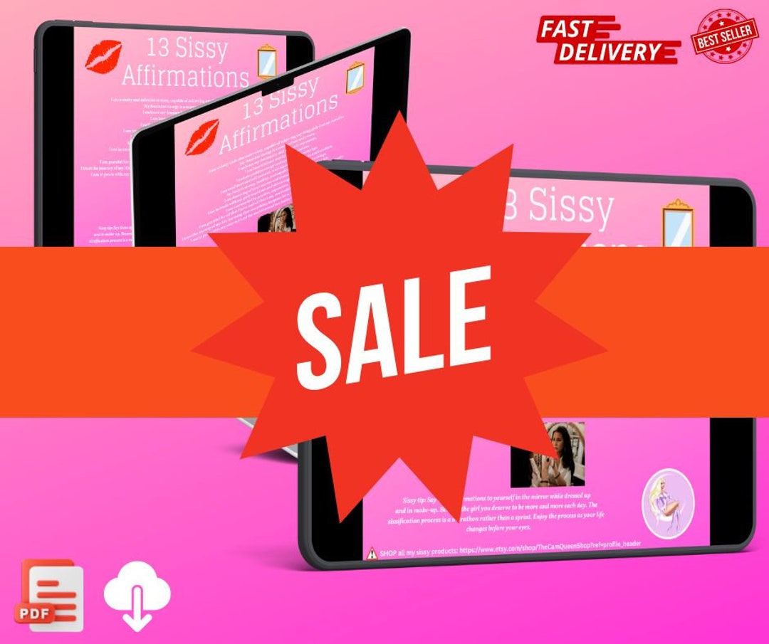 13 Sissy Affirmations to Make You Super Girly Digital PDF Instant Download Feminization How to ...