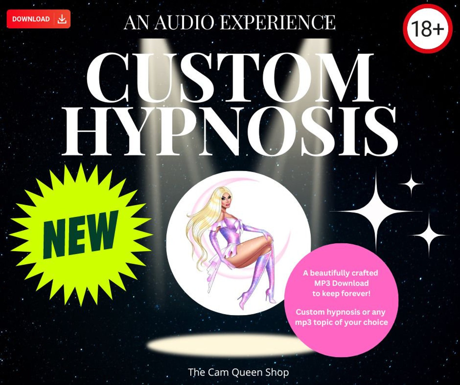 Custom Hypnosis or Adult Audio File MP3 Download, Sissification, Sissy, Femdom, Sissy Training ...