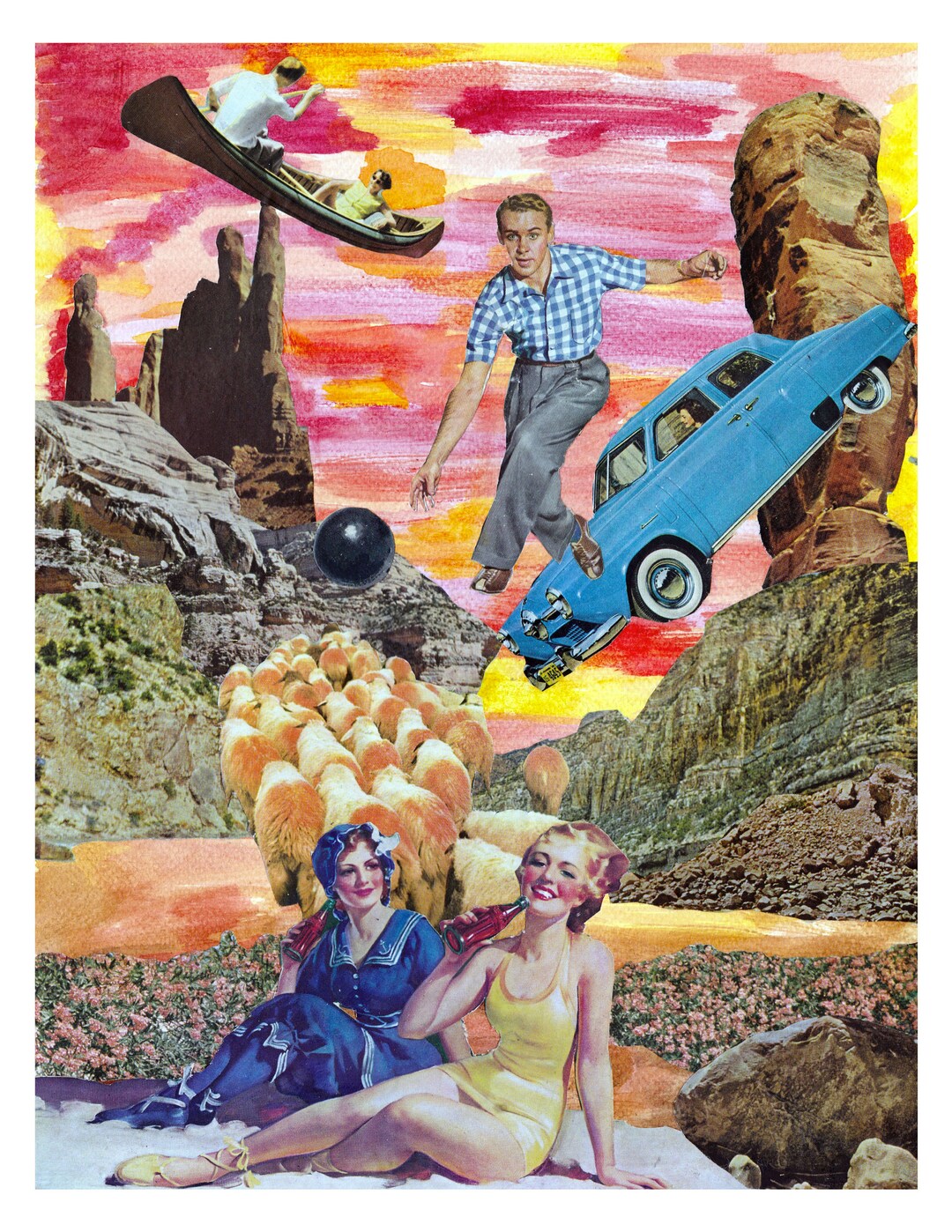 Desert and Coca-cola - Etsy