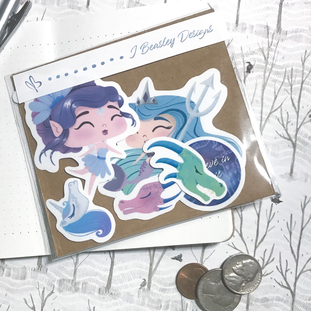 Magic Sticker Set, Die-cut Stickers, Waterproof Vinyl - Etsy