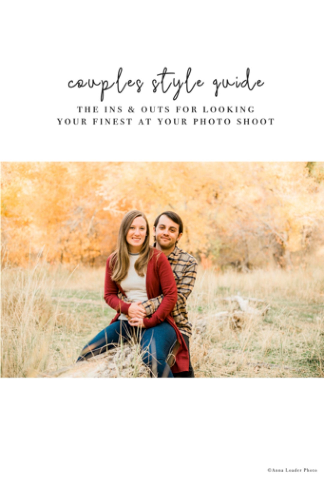 Couples Engagement Session Prep Template for Photographers, Editable ...