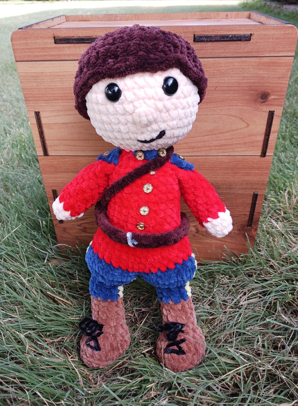 Handmade When Calls the Heart Crochet Amigurumi Mountie and Teacher ...