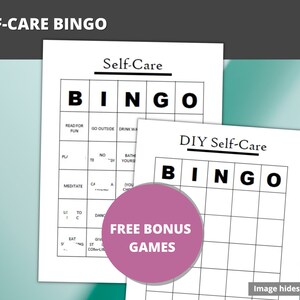 Self Care Activity Pack Self Care Trivia Game Bundle - Etsy