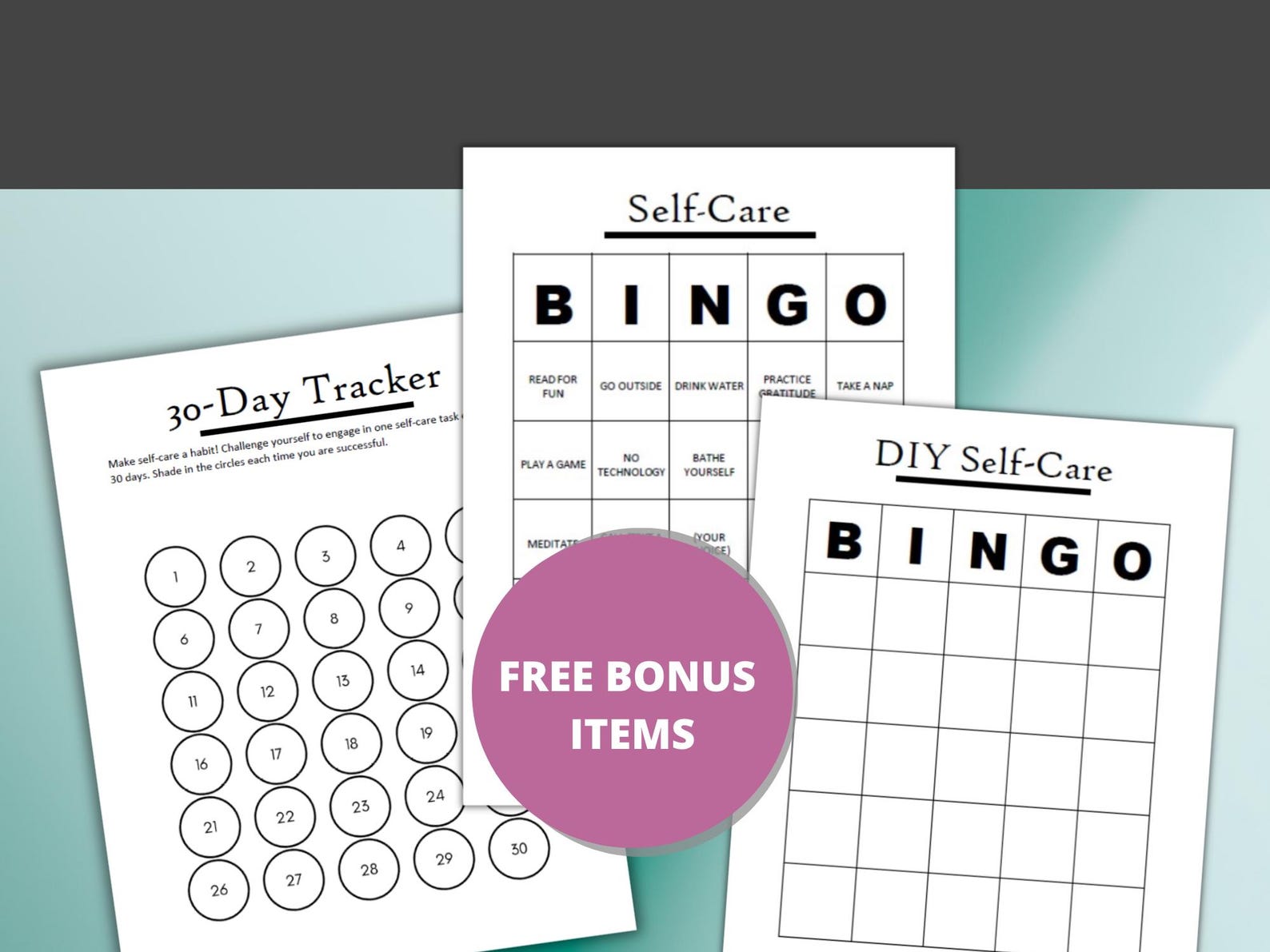 Self Care Activity Pack | Self Care Trivia | Self Care Bingo ...