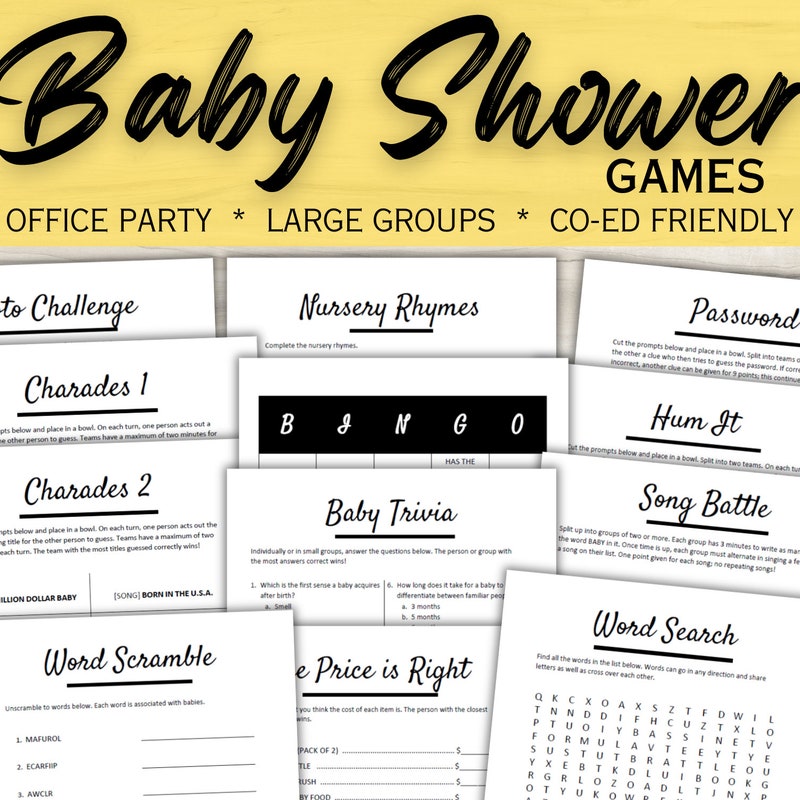 Office Baby Shower - Etsy